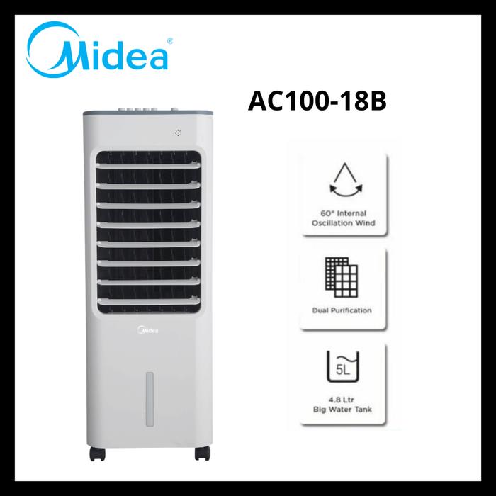Jual Midea Air Cooler Ac 100-18b Garansi Resmi Midea Di Seller Shin ...