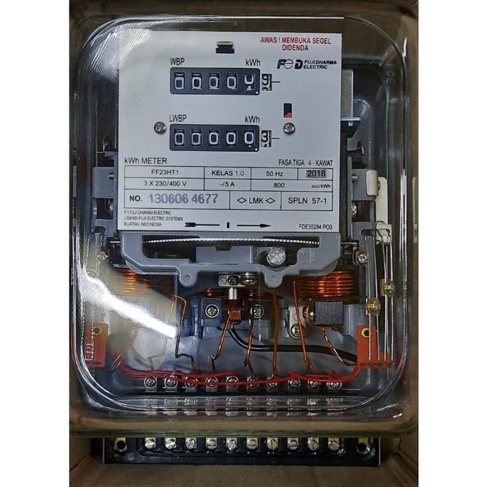 Jual KWH meter 3fasa Fuji Dharma Electric -/5A double Tarif (FF23HT1 ...