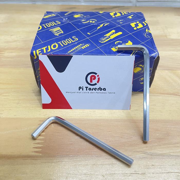Jual JETJO Tools Kunci L Hex Key Satuan 4 5 6 8 10 12 14mm Bahan CrV ...