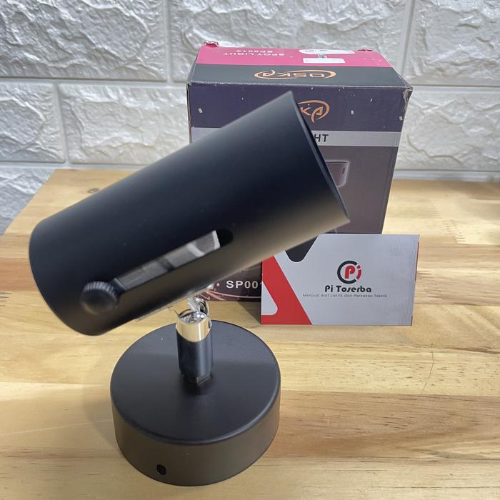 Jual Kap Lampu Sorot Tempel Plafon Dinding Fitting E27 Spot Light LED ...