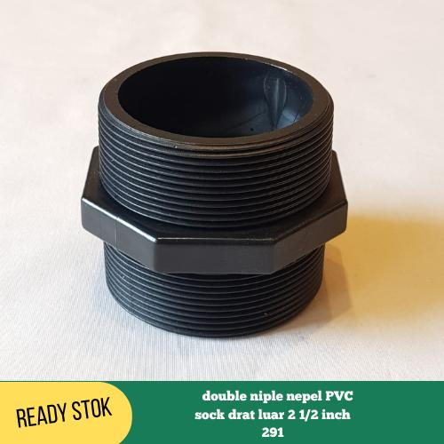 Jual double niple nepel PVC sock drat luar 2 1/2 inch 291 - Kota ...