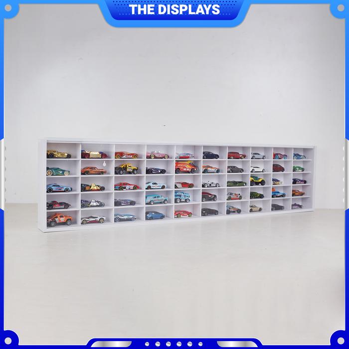 Jual Rak Hotwheels PVC BOARD isi 50 Model Memanjang Tanpa Logo - Kab ...
