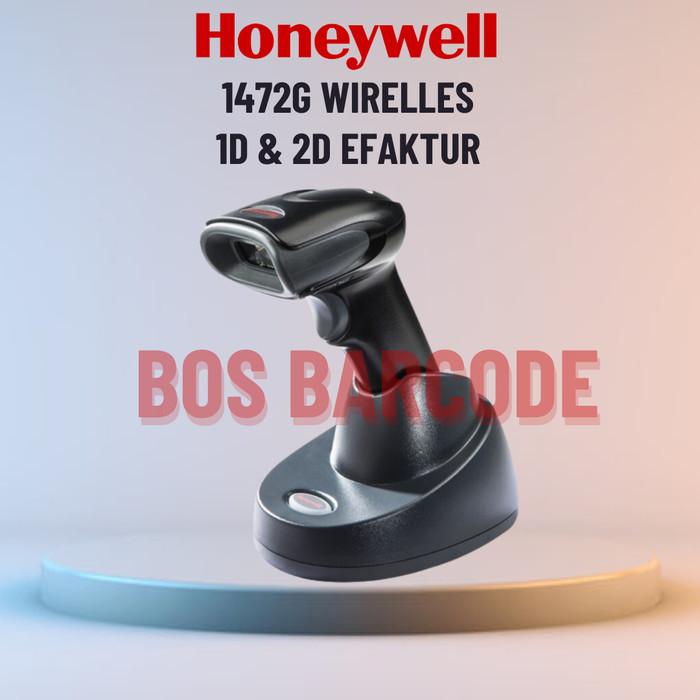 Promo BARCODE SCANNER HONEYWELL 1472G CORDLESS 1D / 2D IMAGER WIRELESS ...