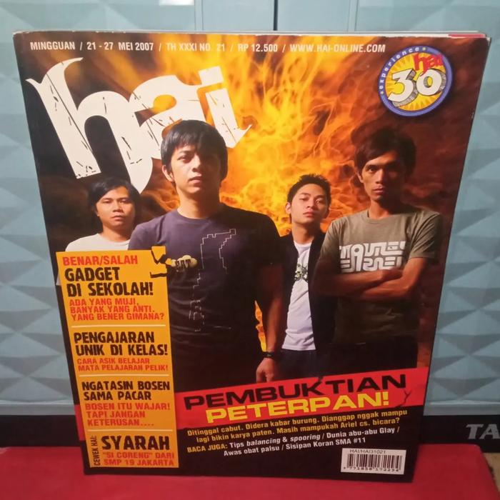 Jual Majalah Peterpan #ariel Noah / Ariel Peterpan #majalah Musik ...