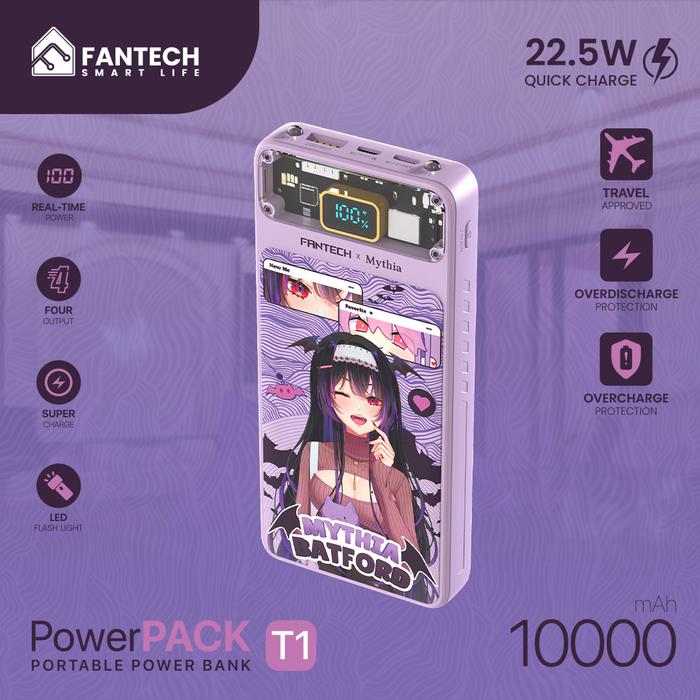 Jual Fantech Life Powerbank Mythia 22.5W 10000 mAh Mini Fast Charging ...