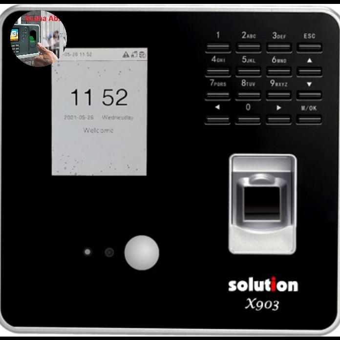 Jual Mesin absensi face, finger card solution x903 - Kota Tangerang ...