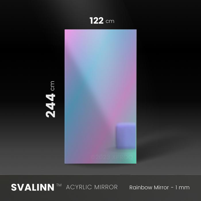 Jual SVALINN - 122 x 244 cm Reflective Acrylic Mirror - Akrilik ...