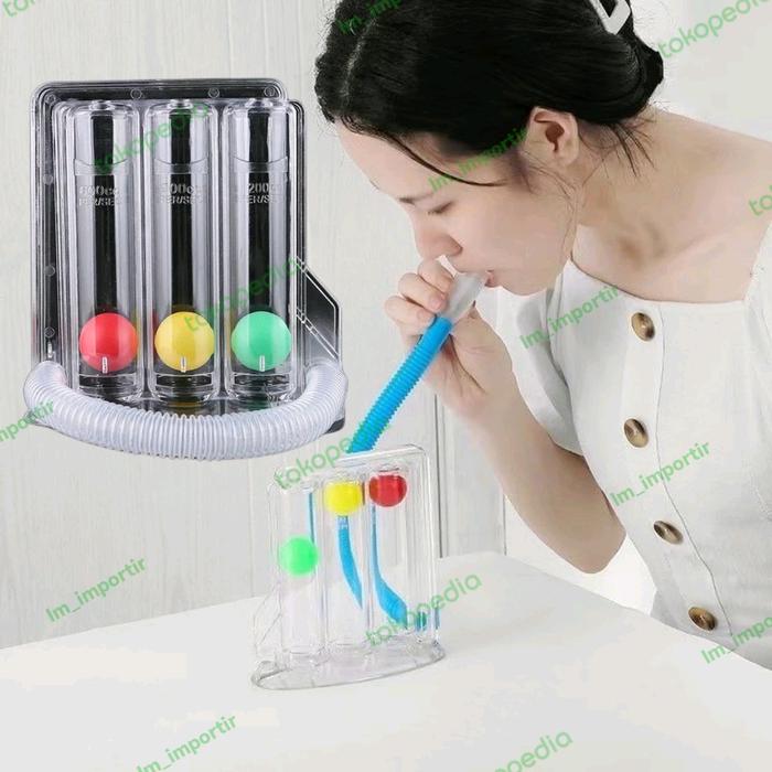 Jual Ready Spirometer Latihan Pernapasan Respirometer Incentive ...