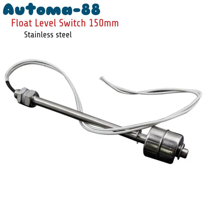 Jual Water Level sensor Float switch 150mm 15cm Stainless steel 15 cm ...