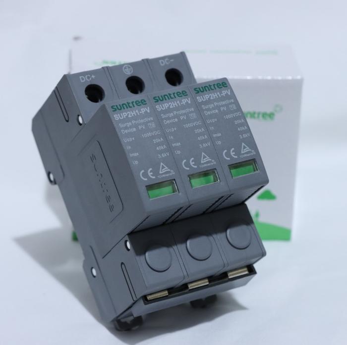 Jual DC SPD Surge Protection Device SUNTREE 3 Pole 1000 VDC 20-40 kA ...