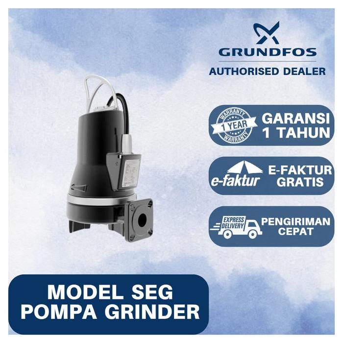 Jual Pompa Air Grundfos Industri Model SEG.40.15.2.50B - + Feet ...