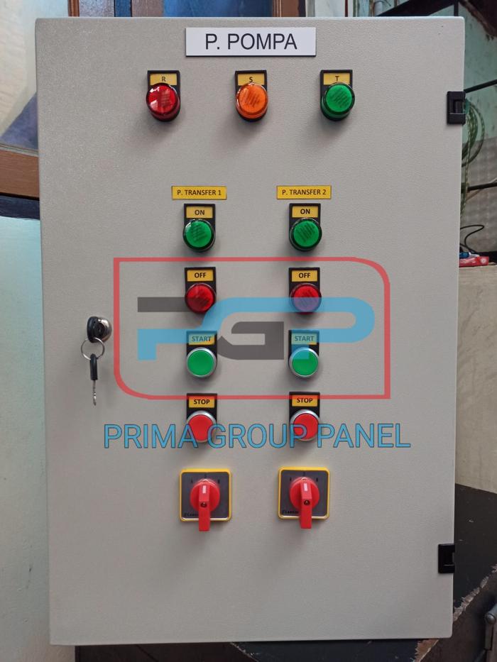 Jual Panel Pompa Transfer 3Phase 2x2,2Kw (Sistem Gantian) Merek Chint ...