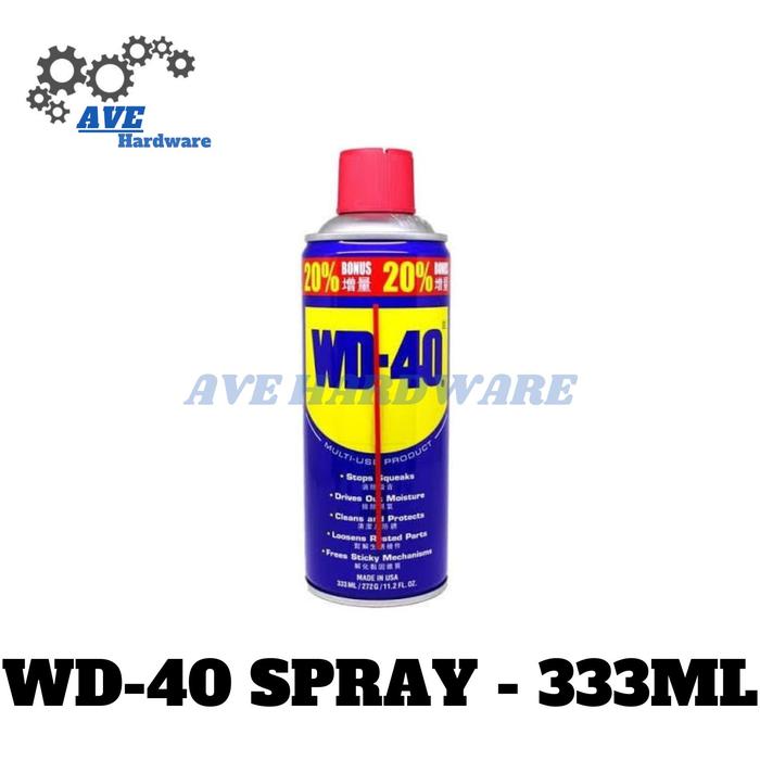 Jual WD-40 / WD 40 / WD40 Lubricant Spray 333 ml - Kab. Bekasi - Ave ...