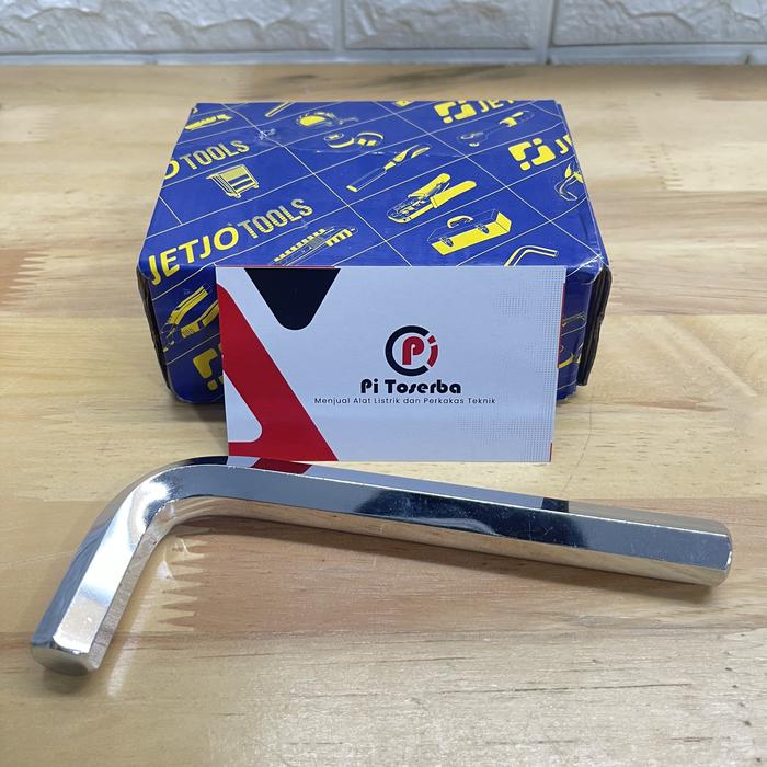 Jual JETJO Tools Kunci L Hex Key Satuan 4 5 6 8 10 12 14mm Bahan CrV ...