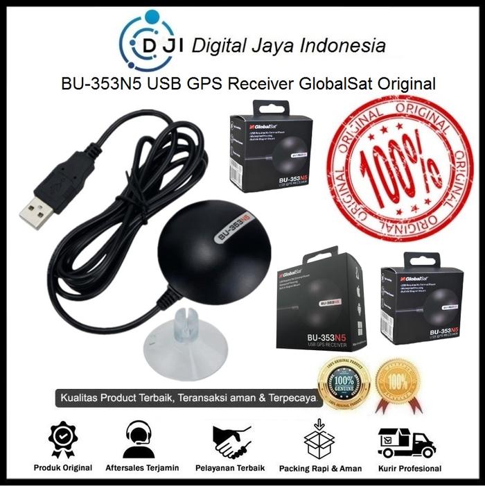 Jual BU-353N5 USB GPS Receiver GlobalSat Original GlobalSat BU353N5 USB Gps - Kota Tangerang ...