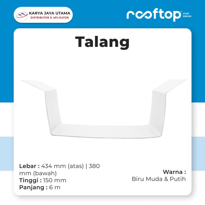 Jual Talang Air uPVC Rooftop | Atap uPVC Rooftop Surabaya - Putih, Baca ...