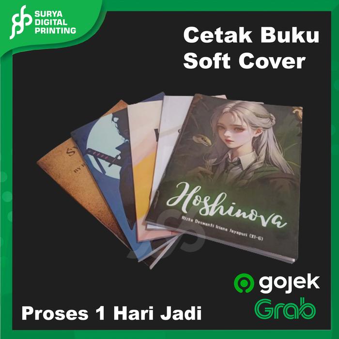 Jual Jasa Cetak Buku | Softcover A4, A5, A6 Hitam Putih - BUKU A5 ...