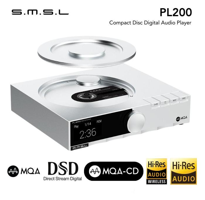 Jual SMSL PL200 CD Player Piano Keys Design AK4499EX MQA-CD Hires Player - Jakarta Barat ...