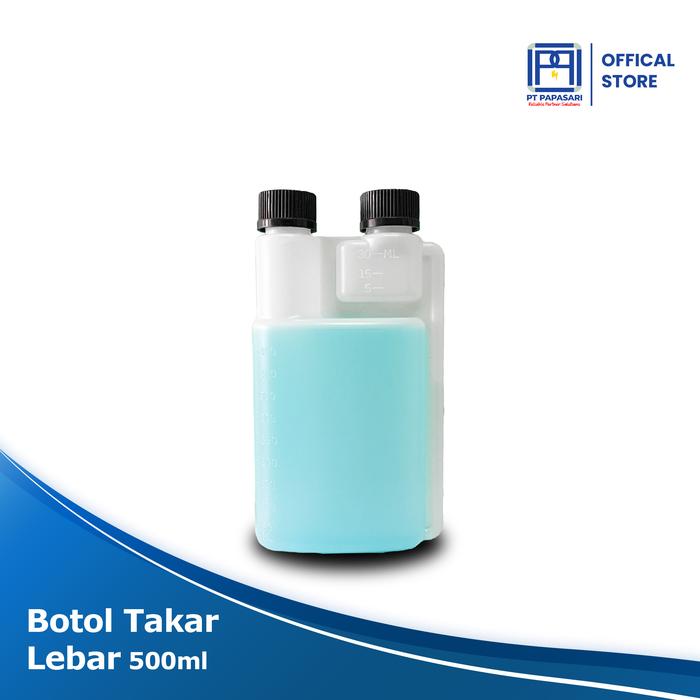 Jual Pps Botol Takar Ukur Hdpe With Child Proof Cap Twin Short Neck 500ml Di Seller Shin Store ...