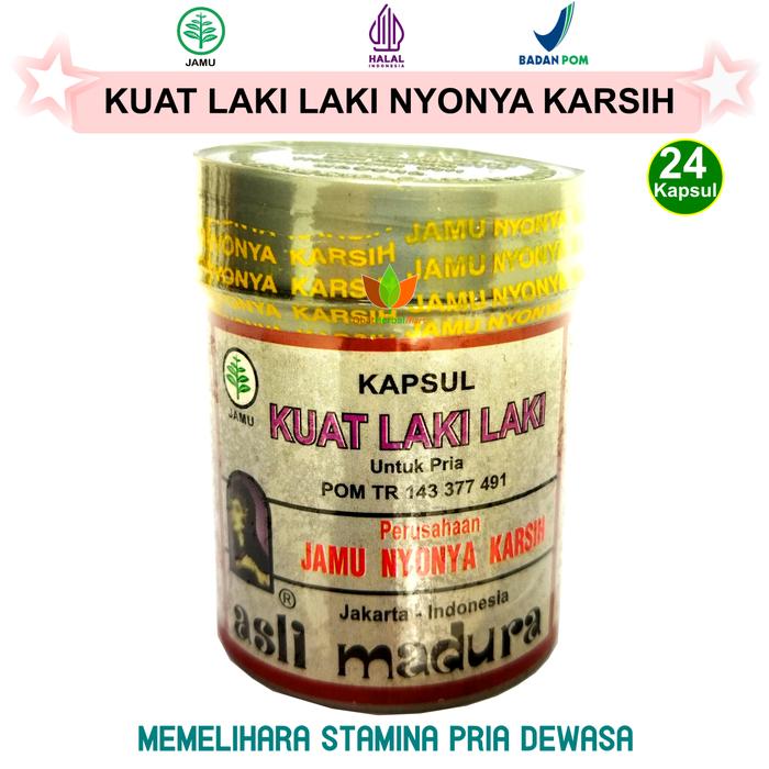 Jual 250 PIL JAMU KUAT PERKASA ASLI MADURA JAMU NYONYA KARSIH, OBAT ...