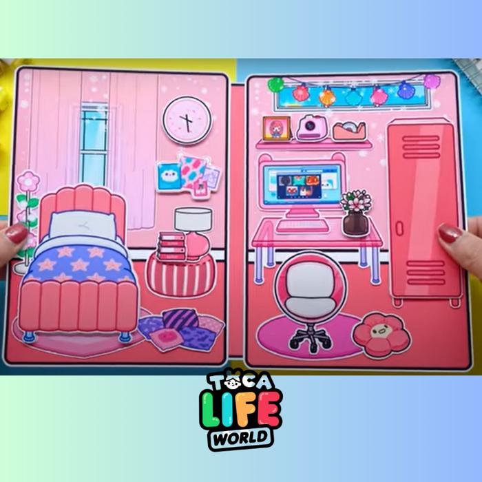 Jual Toca Boca Peach House Mainan Edukasi Mainan Bongkar Pasang Viral ...