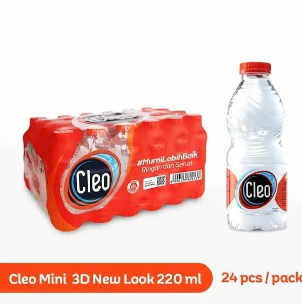 Jual CLEO MINI 220ml - 1 Dus Isi 24 Botol - Air Minum CLEO - Jakarta ...