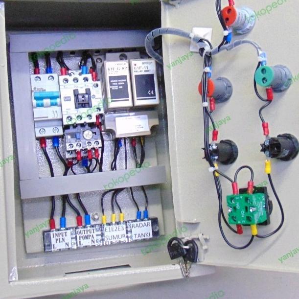 Jual EF panel pompa otomatis sumur dan radar tanki 1p 220v 1.5kw/2hp ...