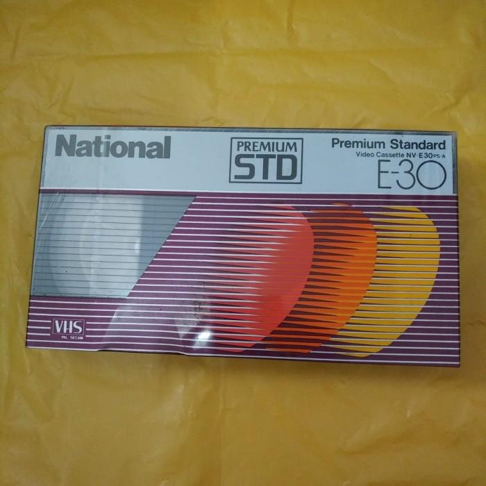 Jual National VHS Video Cassette NV-E30 vintage kaset pita made in ...