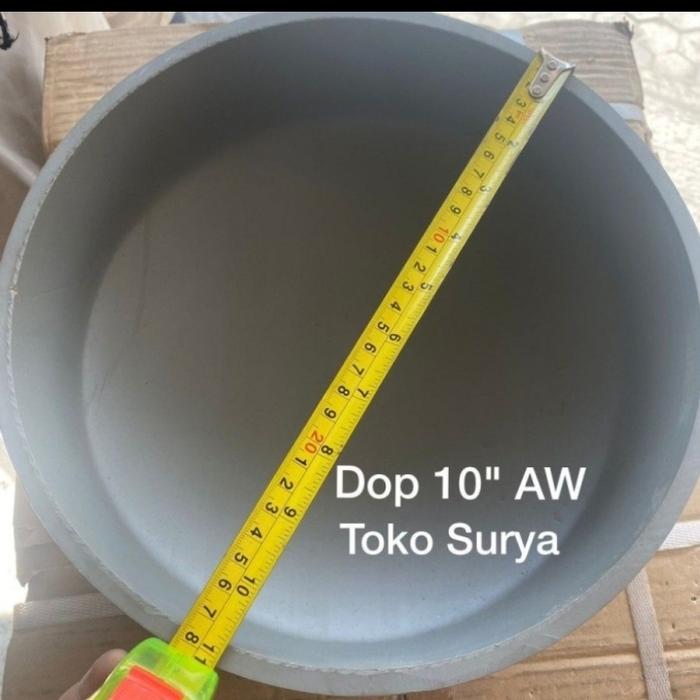 Jual Dop 10" inch Cap Tutup pipa pvc polos tanpa drat 10 inch AW - Kota ...