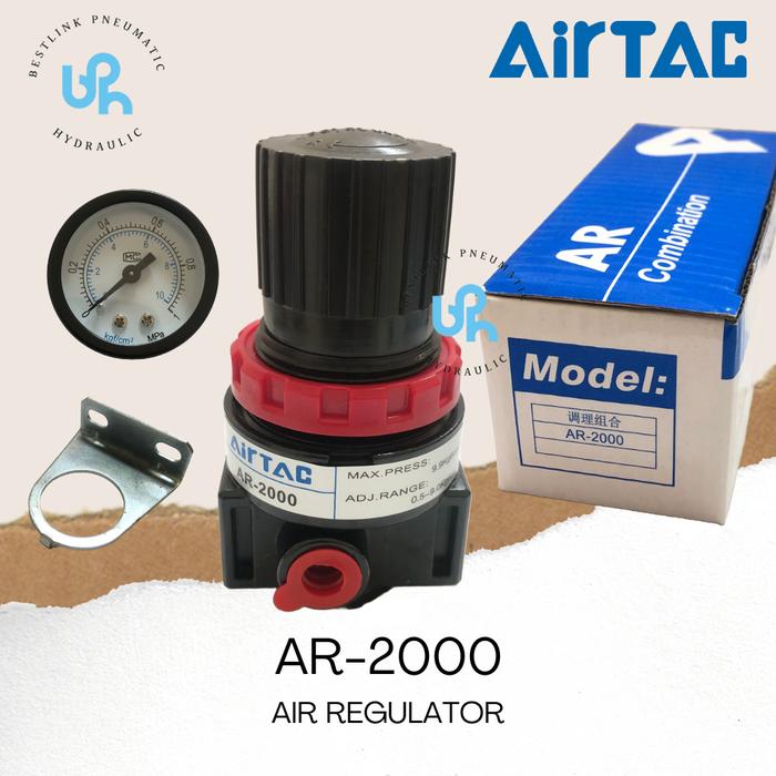 Jual Pneumatic Air Regulator AR-2000 AIRTAC - Jakarta Barat - BestlinkPneumaticHydraulic | Tokopedia