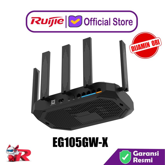 Promo Ruijie RG-EG105GW-X Wi-Fi6 AX3000 High-performance All-in-One Wireless Cicil 0% 3x ...