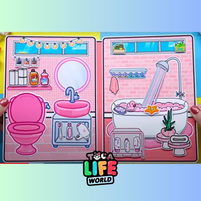 Jual Toca Boca Peach House Mainan Edukasi Mainan Bongkar Pasang Viral ...