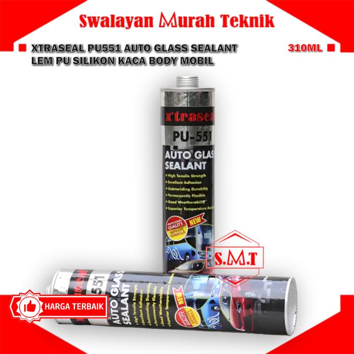 Jual XTRASEAL PU551 Auto Glass Sealant Lem PU Silikon Kaca Body Mobil ...