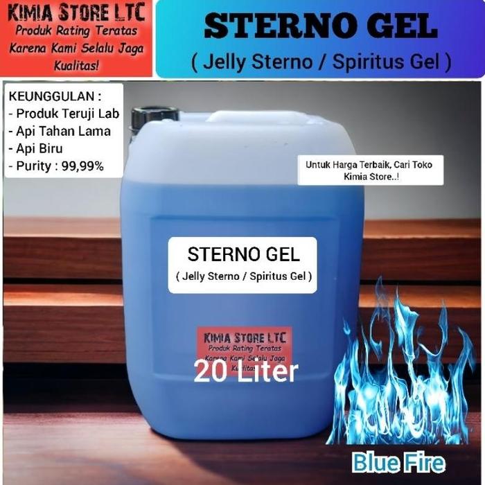 Jual STERNO GEL 20 Liter / Jelly Sterno 20 Liter ( Spiritus Gel ) - Kab ...
