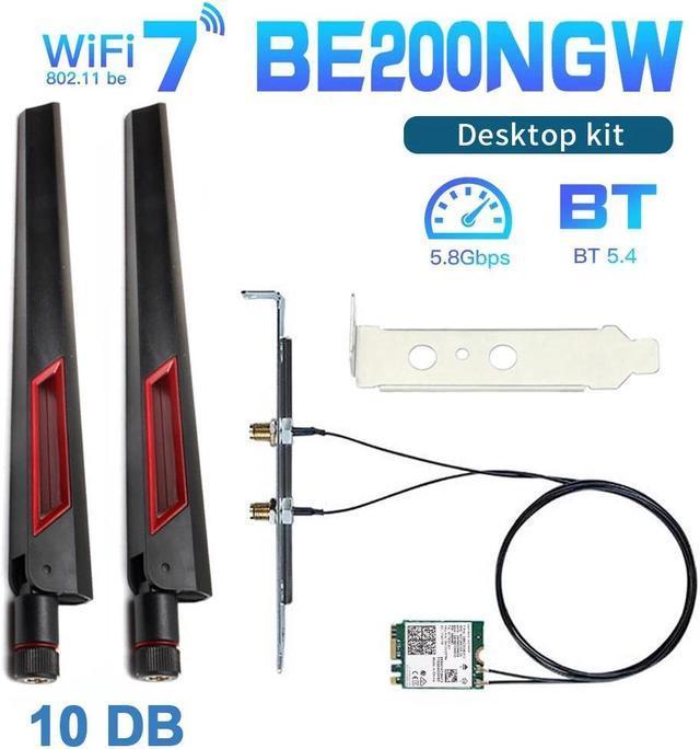 Jual Wifi 7 Card Wireless Intel BE200 NGW BT 5.4 NGFF M.2 AX AC BE - Jakarta Utara - Interface ...
