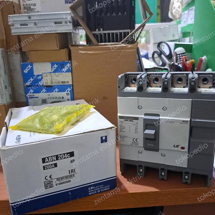 Jual MCCB Ls Metasol ABN 204c 4P 200A 3P+N 200A Original - Kota Bandung - zentama elektrik ...