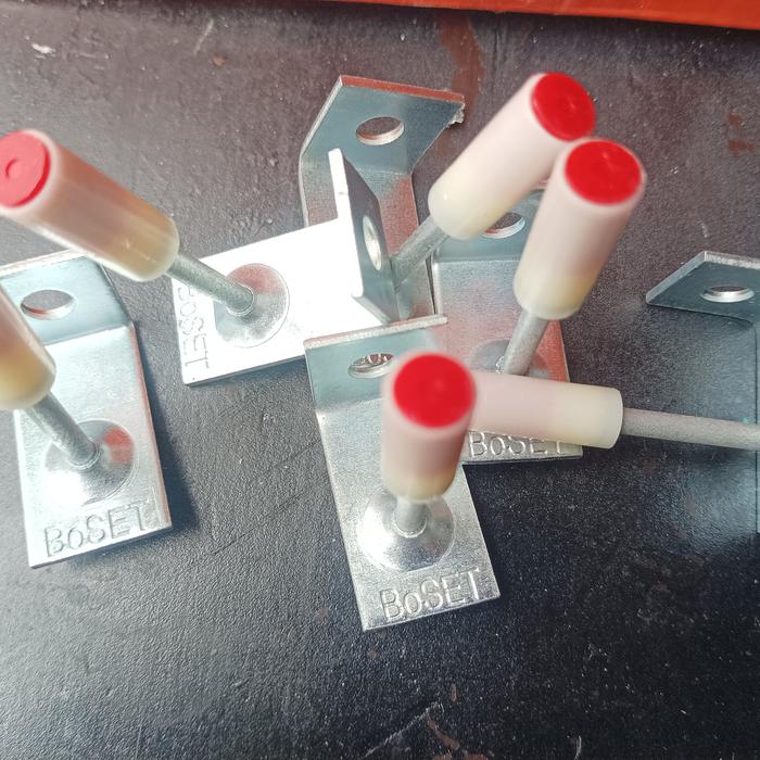 Jual paku ramset boset plat siku atau drive pins boset tipe siku ...