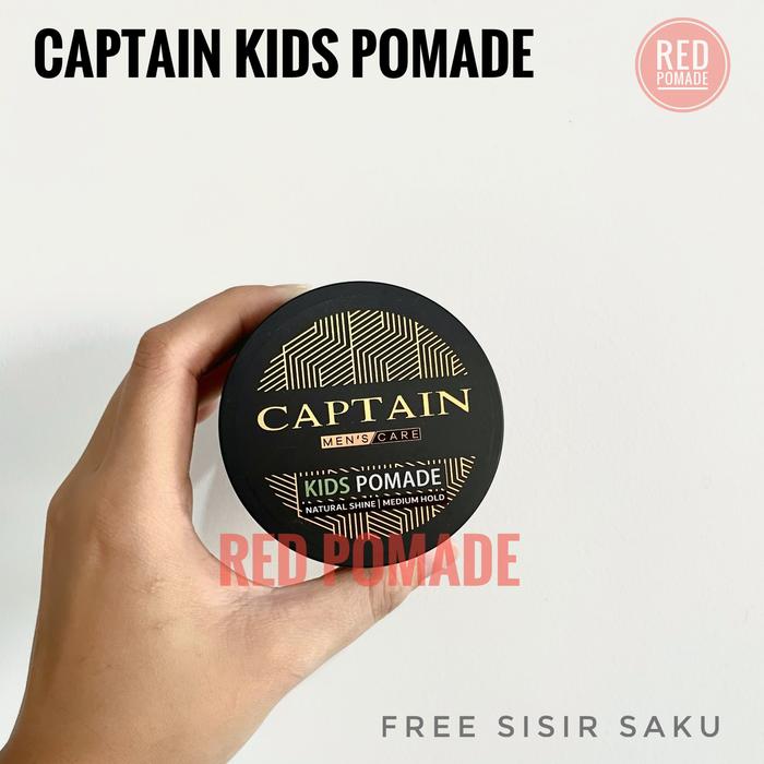 Jual CAPTAIN KIDS CLAY POMADE KID UNTUK ANAK ANAK WATERBASED 100 GRAM ...