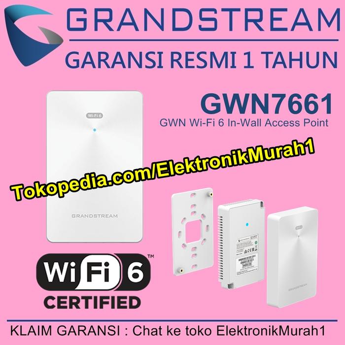 Jual Grandstream GWN7661 - In-Wall WiFi 6 Access Point - Jakarta Barat - Elektronik Murah 1 ...