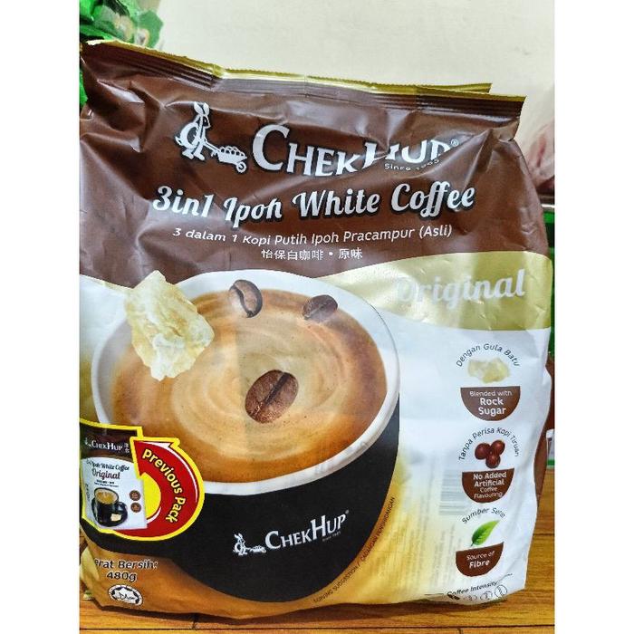 Jual Chek hup 3in1 ipoh white coffee/kopi check hup 3in1 BPOM - Jakarta ...