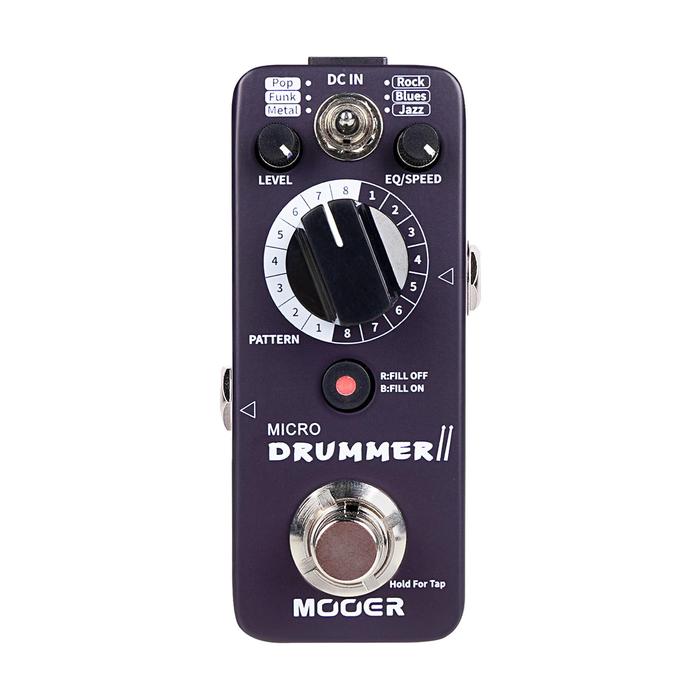 Promo Mooer Pedal Micro Drummer II, Digital Drum Machine Cicil 0% 3x ...