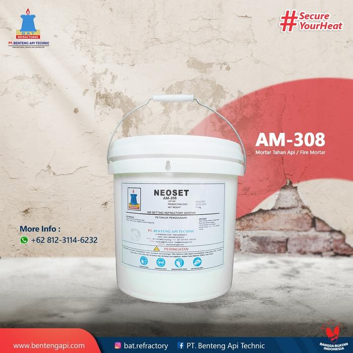 Jual MORTAR TAHAN API / FIRE MORTAR REFACTORY NEOSET AM-308 - Kota ...