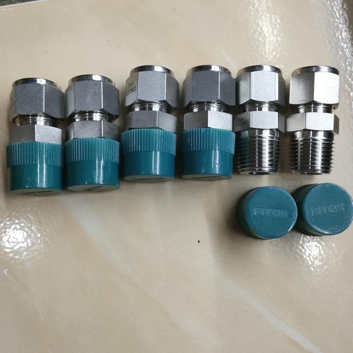 Jual Male connector Fitok 1/2 npt x 1/2 OD ss 316 - Kab. Cilacap ...