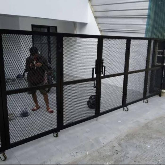Jual pagar rumah minimalis / pagar murah Karawang/ pagar minimalis ...