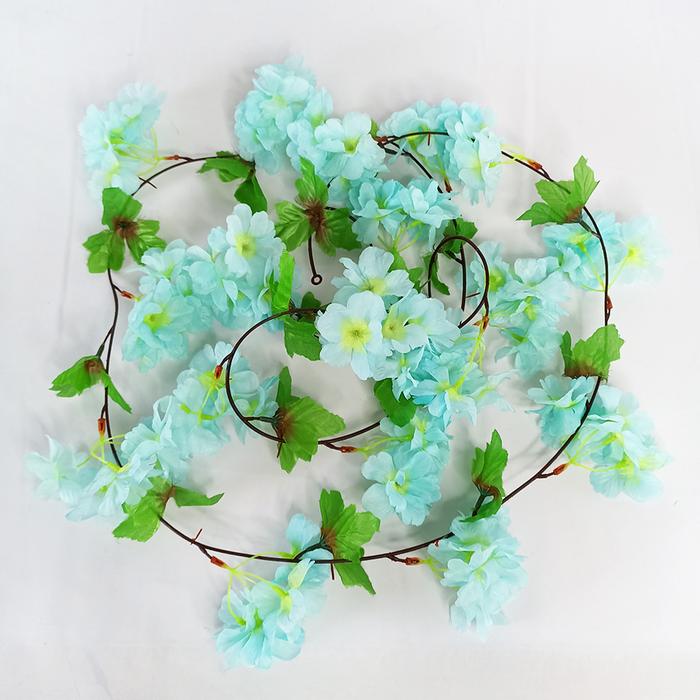 Jual Tanaman Rambat Bunga Cherry Blossom Artificial Dekorasi Dinding ...