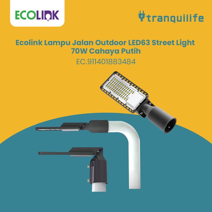 Promo Ecolink Lampu Jalan Outdoor LED63 Street Light 70W - Cahaya Putih ...