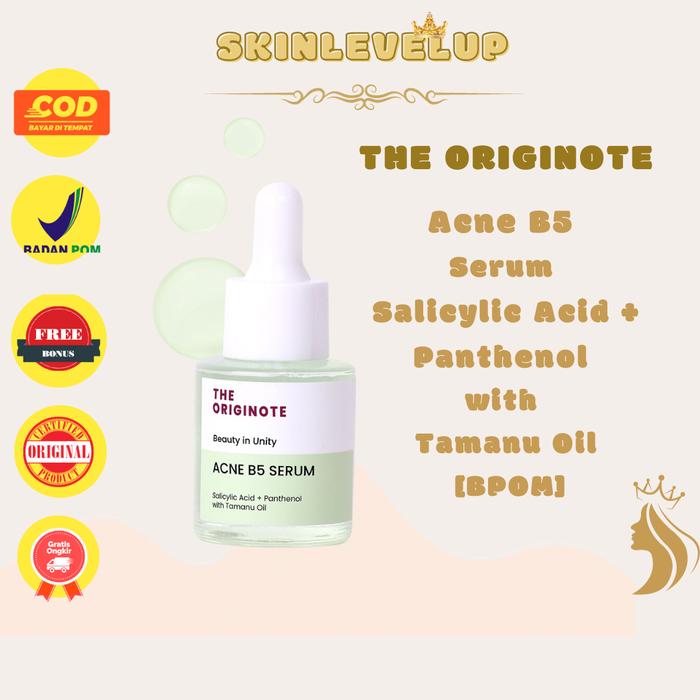 Jual The Originote Acne B5 Serum Salicylic Acid + Panthenol with Tamanu ...