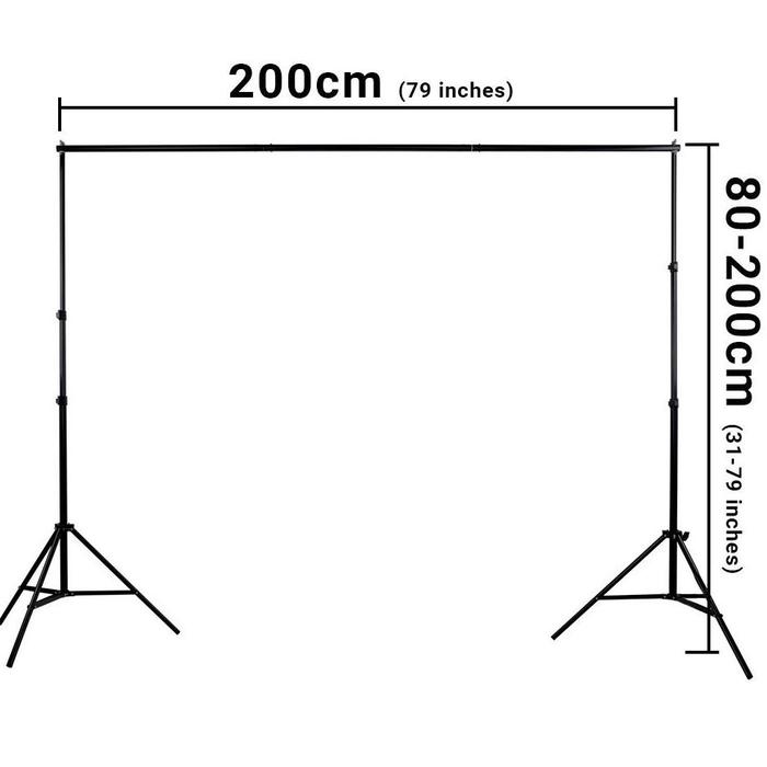 Jual Backdrop Tiang Stand 2X2Mtr Gawang Bracket Background Kain Studio ...