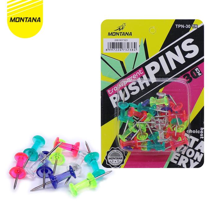Promo Montana Push Pin / Jarum Tekan / Paku Pin Montana TPN-30 ...