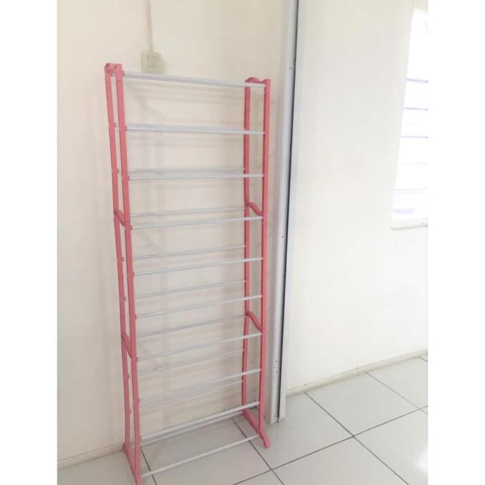 Jual Rak Amazing Shoes Rack Organizer (SHENAR) - Putih, Bubble Warp ...